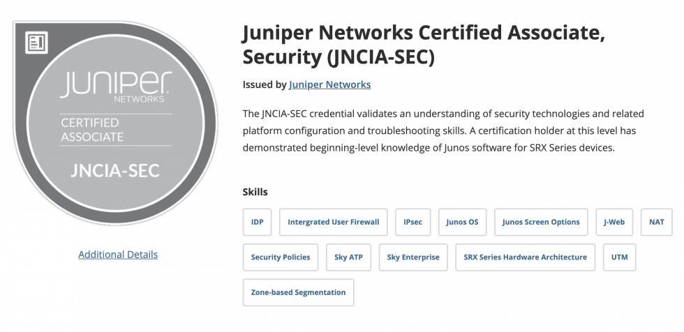 How I Passed the Juniper JNCIA-SEC Exam | JNCIA SEC Review and Study ...