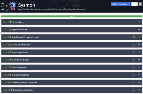 TryHackMe Sysmon Lab For Beginners | JBC Information Technology